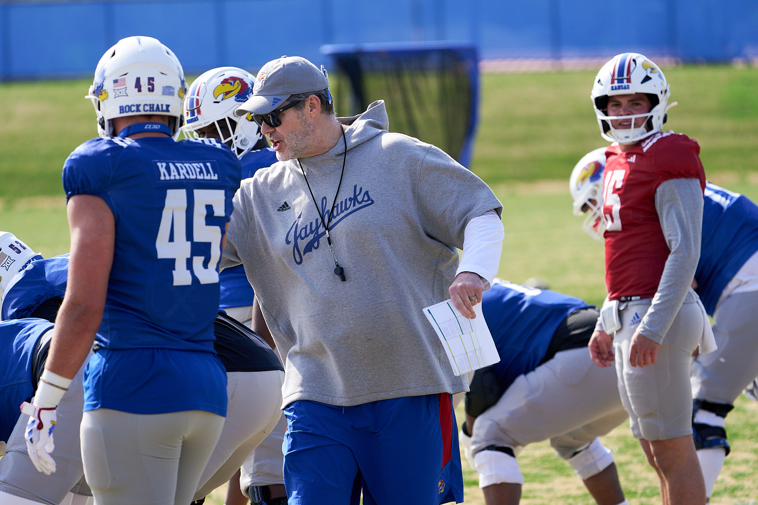 KU’s Grimes, Zebrowski likely to switch physical positions going ...